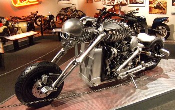 One of a Kind Motorcycle Masterpiece - IronDeath Skeleton Bike ...