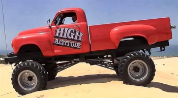 Tallest Truck in the World - Sick Lifted HIGH ALTITUDE! - ThrottleXtreme