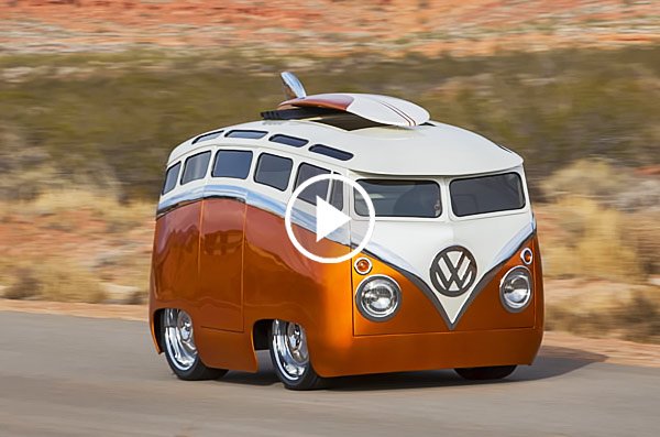 Catch A Wave With 'Surf Seeker' - Radical Hand-Built Custom VW Bus ...