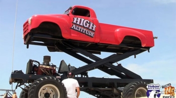Tallest Truck in the World - Sick Lifted HIGH ALTITUDE! - ThrottleXtreme