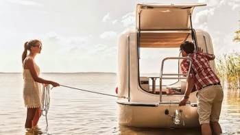 Ultimate Glamping: The Caravan That Floats Like a Boat - ThrottleXtreme