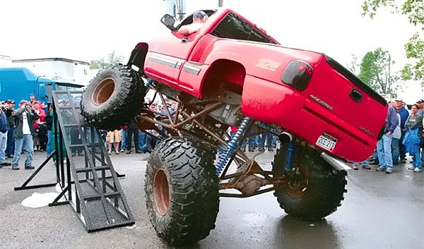 Got Flex? HUGE Chevy Silverado Functional Fullsize - ThrottleXtreme