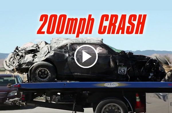1,750 HP Camaro Sets 1/2-Mile Record, Gets Totaled in 200 MPH Crash ...