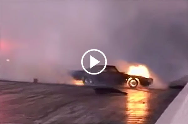 Very Scary… 1,500 Horsepower XDR Pontiac Firebird Crashes, Burns On The ...