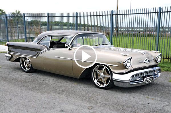 There's Nothing Quite Like Fred Morrison’s Slammed 1957 Olds Super 88 ...