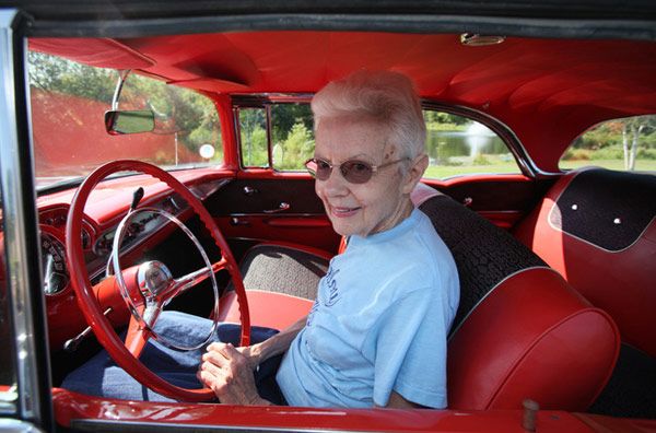 This Woman Bought A Chevy Bel Air In 1957 And It’s The Only Car She’s ...