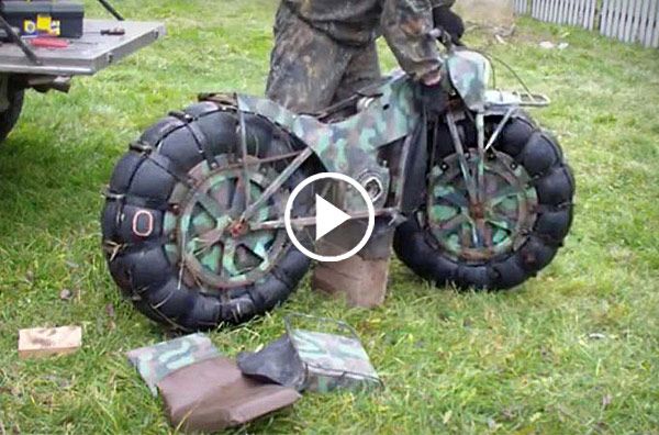 TAURUS 2X2 - The Bizarre Russian Lightweight, Foldable And Off-Roadable ...