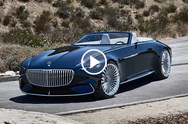 Revelation Of Ultimate Luxury: Vision Mercedes-Maybach 6 Convertible ...