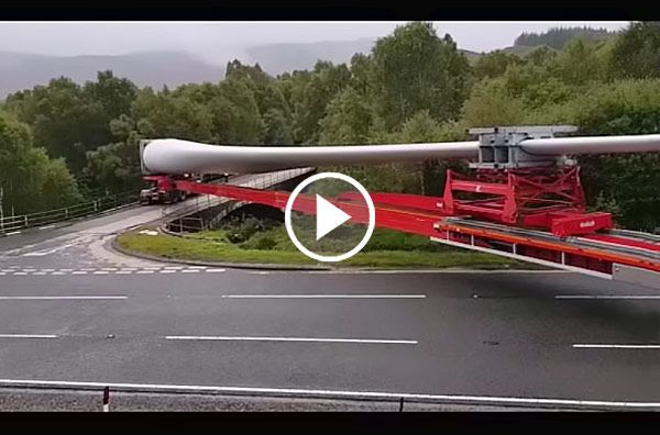 Incredible Video Shows How 200-Foot-Long Truck Make An Insane Sharp ...