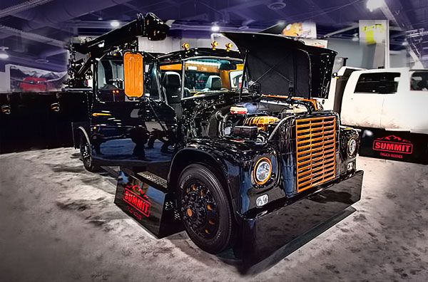 This 1973 International Loadstar 1700 With a 707 Hp SRT V8 Motor Is One ...