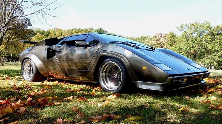 Man Spends 17 Years To Build A Lamborghini Countach in His Basement ...