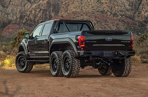 The 600+ HP 2018 Hennessey Velociraptor 6x6 Is Pure Aggression On ...