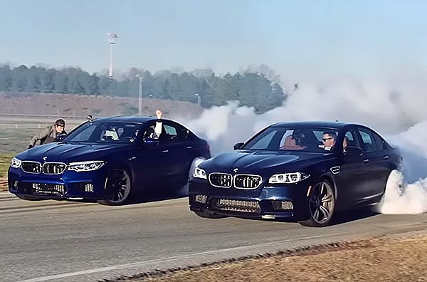 2018 BMW M5 Slides Into Guinness World Records For Longest Drift With ...