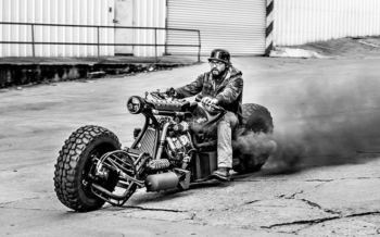 This Twin Turbo Diesel AWD Motorcycle Is Like Outta Hell - ThrottleXtreme