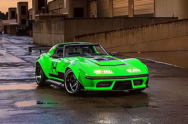 A Wild And Venomous 1968 Pro Touring Chevy Corvette “The Green Mamba ...
