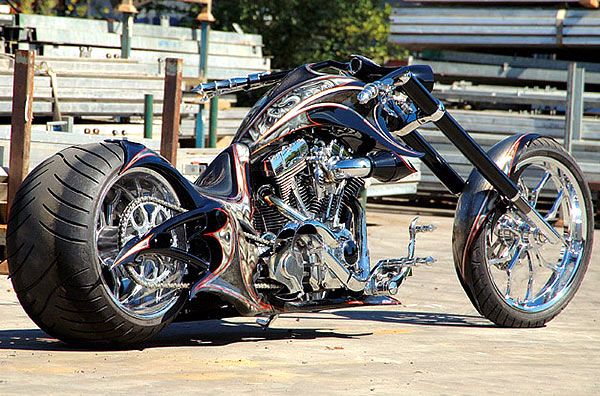 Dark Knight - Chopper Out Of Hell - ThrottleXtreme