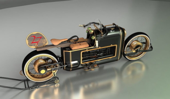 This Steampunk Motorcycle Concept Could Be the Coolest Retro Trip Ever ...