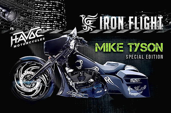 Havoc Motorcycles Iron Flight: Mike Tyson Special Edition - ThrottleXtreme