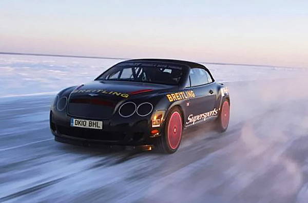 Bentley Continental Supersports Ice Speed Record - ThrottleXtreme