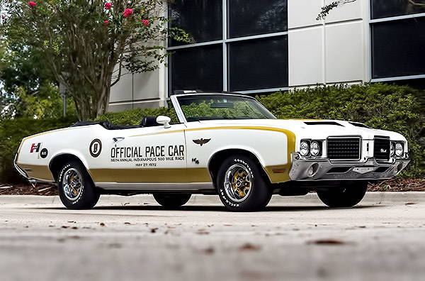 1972 Oldsmobile 4-4-2 Hurst Olds Pace Car - ThrottleXtreme