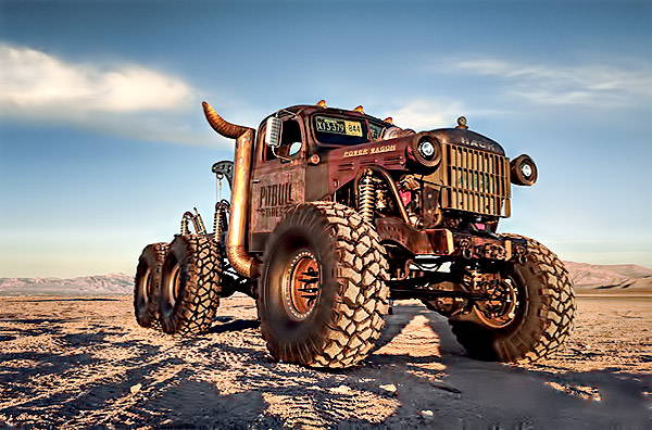 Pure Badassery: The Hauk Design Wrecker, a Six Wheel, Twin Turbo Dodge ...