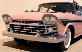 Pretty In Pink - 1958 Rambler Cross Country Station Wagon - ThrottleXtreme