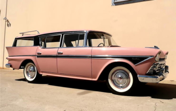 Pretty In Pink - 1958 Rambler Cross Country Station Wagon - ThrottleXtreme
