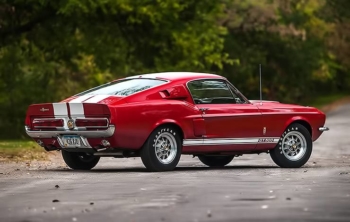 Rare Candy Apple Red 1967 Shelby GT500 Fastback - ThrottleXtreme