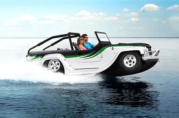 Hot Rod Ark: WaterCar Panther Amphibious Vehicle - ThrottleXtreme