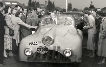 1948 Gatso, Unusual 3-Headlight Dutch Sports Car - ThrottleXtreme