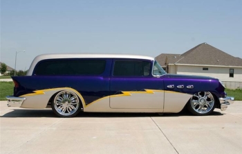 1956 Buick Century Station Wagon built by CARS R US - ThrottleXtreme