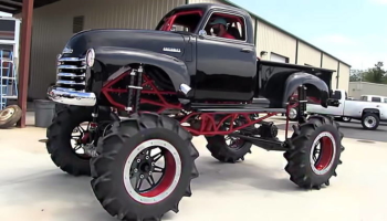 Classic 1950 Chevy Pickup Transformed Into a 1,300 HP Off-Road Mud ...