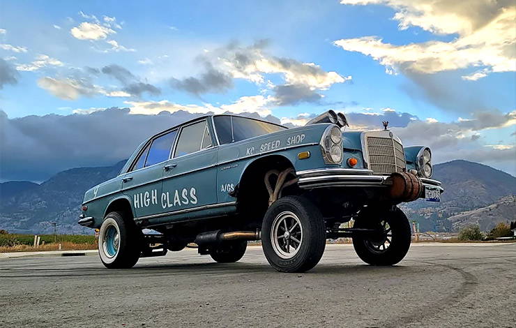 1968 Mercedes Benz 250S Gasser “High Class” - ThrottleXtreme