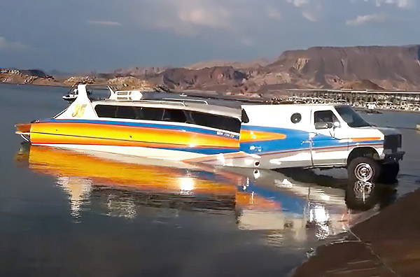 Boaterhome - Van, Boat, and RV Combine - ThrottleXtreme