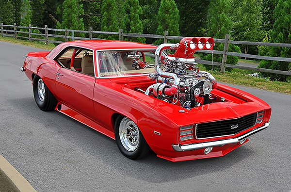 A Nitrous Breathing Supercharged Twin Turbo 1969 Chevrolet Camaro SS ...